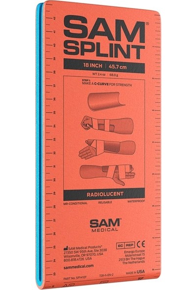 Sam Splint Kırık Ateli 18'' Sam Splint Kırık Ateli 18''