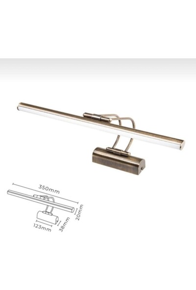 Aral LED Eskitme Kasa Günışığı Ledli Tablo Resim Ayna Aplik Aydınlatma Aral LED Eskitme Kasa Günışığı Ledli Tablo Resim Ayna Aplik Aydınlatma