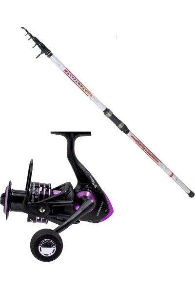 Shimano Remixon New Energy 6000 & Kudos Avatar 400CM 180GR Surf Olta Seti Shimano Remixon New Energy 6000 & Kudos Avatar 400CM 180GR Surf Olta Seti