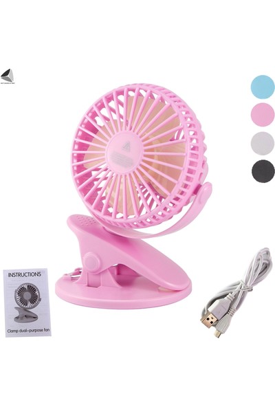 Ankaflex Klipsli Fan 3 Hız USB Şarj Edilebilir Mini Soğutma Vantilatörü Ankaflex Klipsli Fan 3 Hız USB Şarj Edilebilir Mini Soğutma Vantilatörü