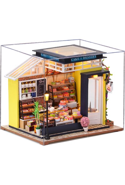 Mbw Dıy Oyuncak Bebek Evi Minyatür Pişirme Bal Işık ve (Yurt Dışından) Mbw Dıy Oyuncak Bebek Evi Minyatür Pişirme Bal Işık ve (Yurt Dışından)