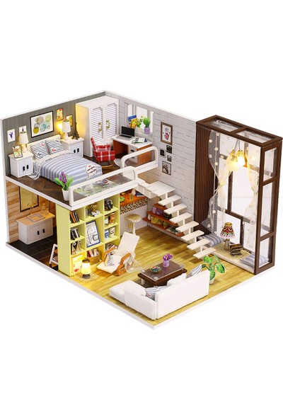 Mbw Dıy Bebek Evi Oyuncak Ahşap Miniatura Kiti Mobilya (Yurt Dışından) Mbw Dıy Bebek Evi Oyuncak Ahşap Miniatura Kiti Mobilya (Yurt Dışından)