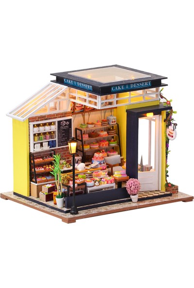 Mbw Dıy Oyuncak Bebek Evi Minyatür Pişirme Bal Işık ve (Yurt Dışından) Mbw Dıy Oyuncak Bebek Evi Minyatür Pişirme Bal Işık ve (Yurt Dışından)