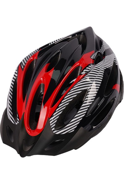 Homyl 65 cm Ayarlanabilir Bisiklet Kaskı - Kırmızı/Siyah (Yurt Dışından) Homyl 65 cm Ayarlanabilir Bisiklet Kaskı - Kırmızı/Siyah (Yurt Dışından)