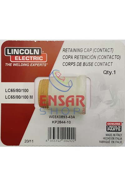 Esbifix Lıncoln W3X893-43A Retaining Cap(Contact) (Kp 2844-10) Esbifix Lıncoln W3X893-43A Retaining Cap(Contact) (Kp 2844-10)