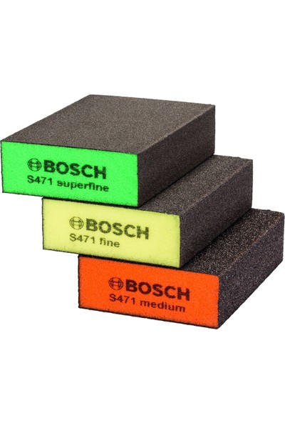 Esbifix Bosch S471 Takoz Sünger Zımpara Seti 3 Parça (2608621253) Esbifix Bosch S471 Takoz Sünger Zımpara Seti 3 Parça (2608621253)