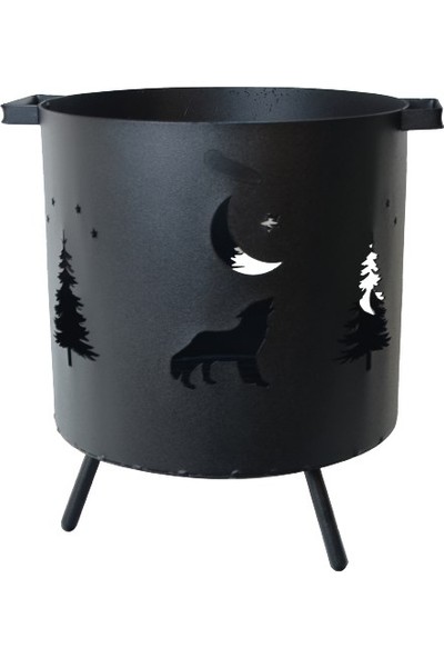 Nurgaz Orta Boy Orman Şöminesi