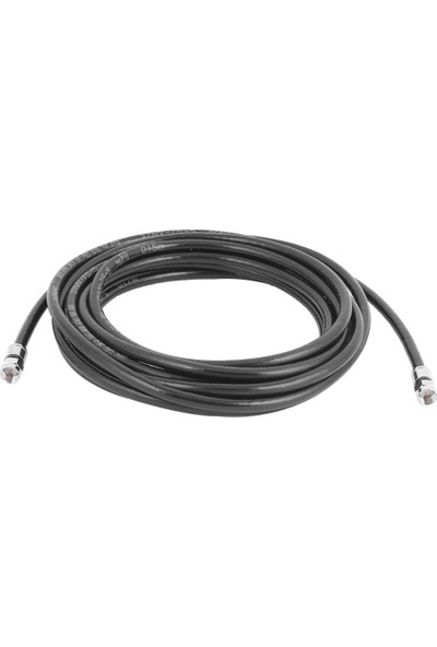 YKA Merkezi Uydu Anten Kablosu 3 mt Siyah