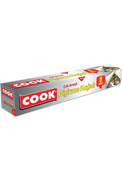 Cook Çok Amaçlı Pişirme Kağıdı 30 cm 8'li