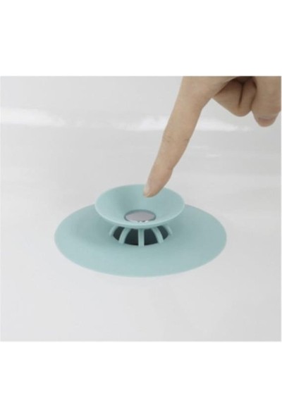 Sun Süzgeçli Silikon Lavabo ve Küvet Tıkacı Tıpası