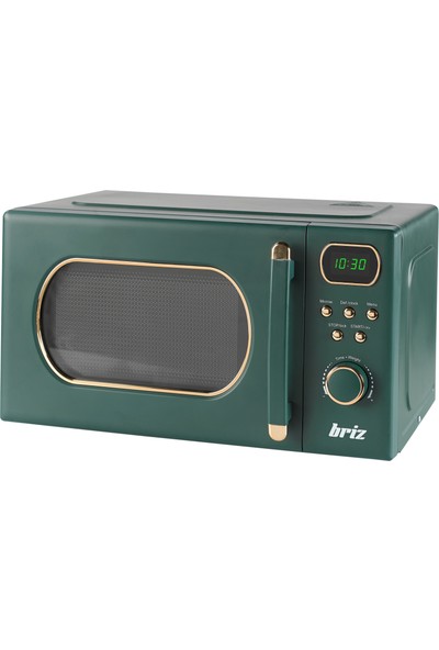 Briz BR1020 Dijital Retro Yeşil Mikrodalga Fırın
