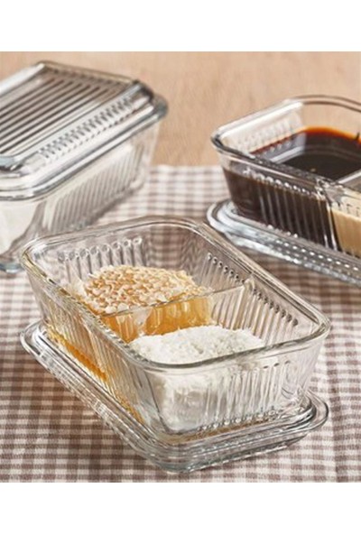 Paşabahçe Frigo Stüdio Bölmeli Cam Saklama Paşabahçe Frigo Stüdio Bölmeli Cam Saklama