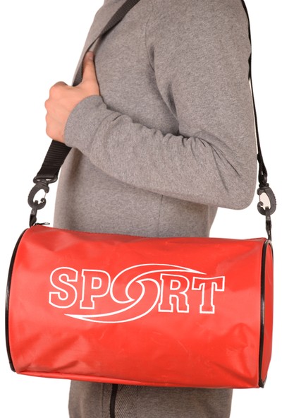 Babres Unisex Sporcu Silindir Omuz Askılı Spor Çantası Babres Unisex Sporcu Silindir Omuz Askılı Spor Çantası