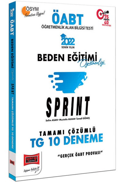 Yargı Yayınları 2022 ÖABT Beden Eğitimi Öğretmenliği Sprint Tg Tamamı Çözümlü 10 Deneme Yargı Yayınları 2022 ÖABT Beden Eğitimi Öğretmenliği Sprint Tg Tamamı Çözümlü 10 Deneme