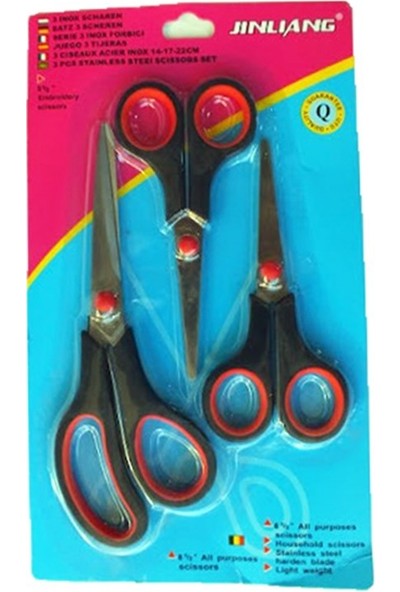 Jinliang 3'lü Makas Seti Jinliang 3'lü Makas Seti