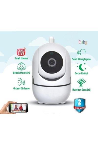 Kivi Harekete Duyarlı Ip Bebek Kamarası Gece Görüşü, Hareket Sensörü Kivi Harekete Duyarlı Ip Bebek Kamarası Gece Görüşü, Hareket Sensörü