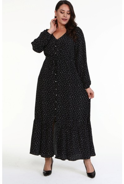 Myline V Yaka Uzun Elbise Myline V Yaka Uzun Elbise