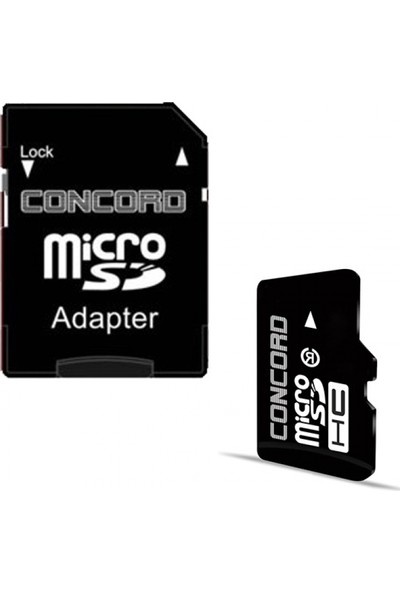 Concord 32 GB Micro Sd Adaptör Dahil Hafıza Kartı Concord C-M32 Concord 32 GB Micro Sd Adaptör Dahil Hafıza Kartı Concord C-M32