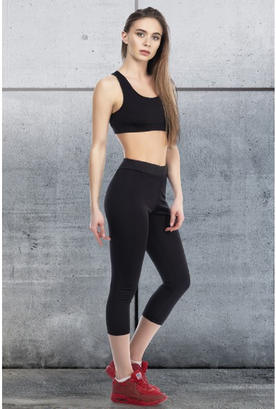 Vonda Wear Siyah Kapri sporcu Tayt 22517 Vonda Wear Siyah Kapri sporcu Tayt 22517