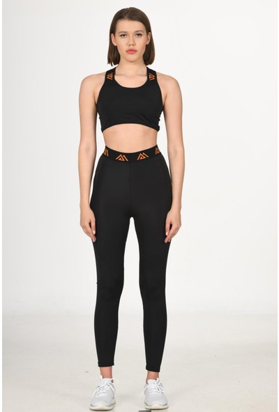 Vonda Wear 22877-KADIN Siyah Yüksek Bel Tayt Vonda Wear 22877-KADIN Siyah Yüksek Bel Tayt