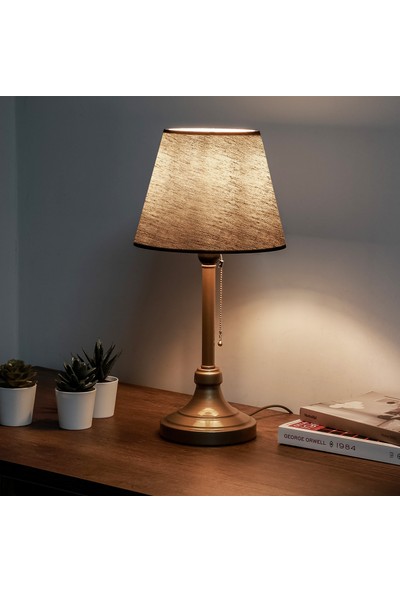 Homing Bien Metal Gövdeli Abajur Kumaş Başlık Homing Bien Metal Gövdeli Abajur Kumaş Başlık