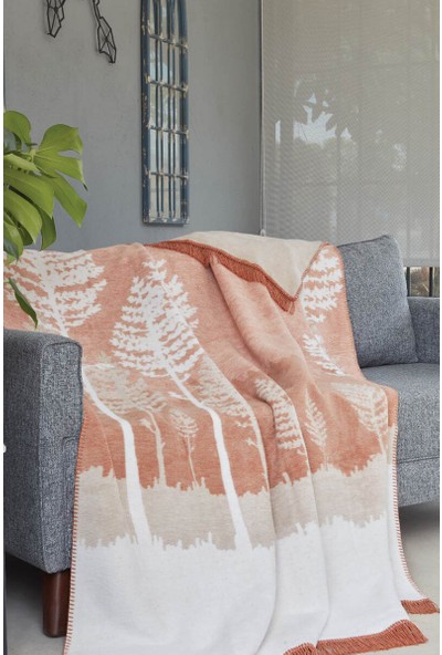 Özdilek Vista Tek Kişilik Pamuklu Battaniye 150X200