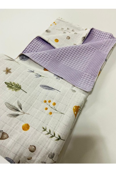 Sevgin Home Müslin Pikeli Battaniye %100 Pamuk