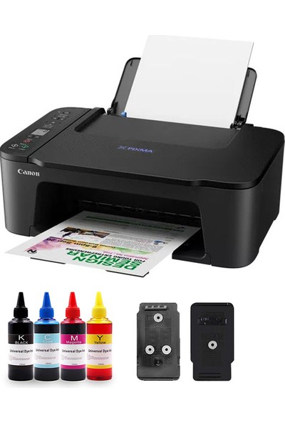 Canon Pixma E3440 Dolabilen Kartuş Sistemli Yazıcı Canon Pixma E3440 Dolabilen Kartuş Sistemli Yazıcı
