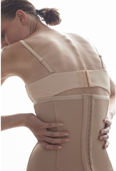 Penti Bej Premium Agraflı Bel Korsesi Penti Bej Premium Agraflı Bel Korsesi