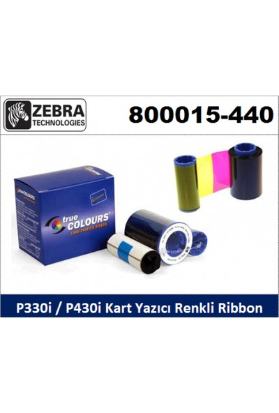 Zebra P330I Kart Baskı Yazıcısı Renkli Ribbon Ymcko Zebra P330I Kart Baskı Yazıcısı Renkli Ribbon Ymcko