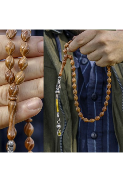 Tesbihcibaba Kazaz Kamçılı Oyma Işçilikli Kuka Tesbih Tesbihcibaba Kazaz Kamçılı Oyma Işçilikli Kuka Tesbih