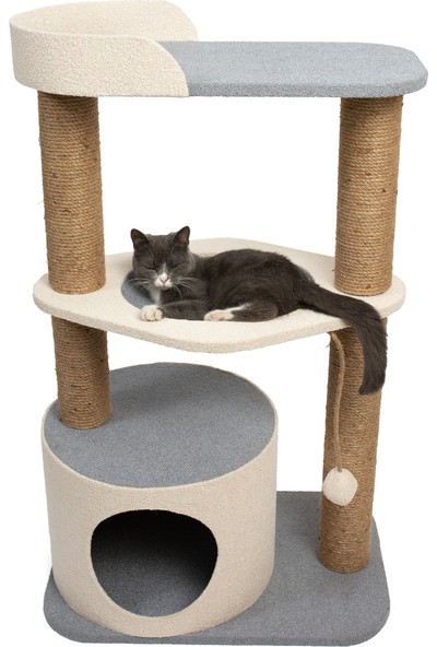 Lily Kt-07 Lily Kedi Evi ve Tırmalama