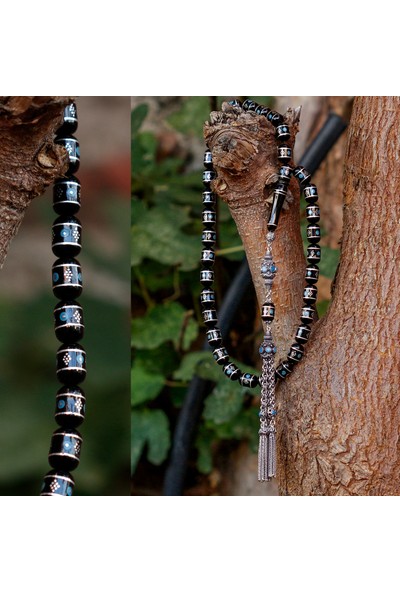 Tesbihcibaba Özel Tasarım Kapsül Kesim Erzurum Oltu Taşı Tesbih