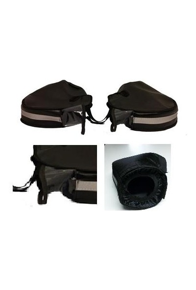 Motolinas Lns Motosiklet Scooter El Rüzgarlığı Büzgülü Model Kalın