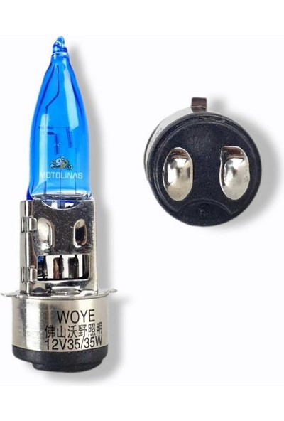 Motolinas Cg Far Ampülü Damla Model Beyaz Işık 12V 35/35 Motolinas Cg Far Ampülü Damla Model Beyaz Işık 12V 35/35