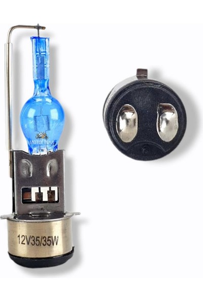 Motolinas Cg Far Ampülü Zımbalı 12V 35/35