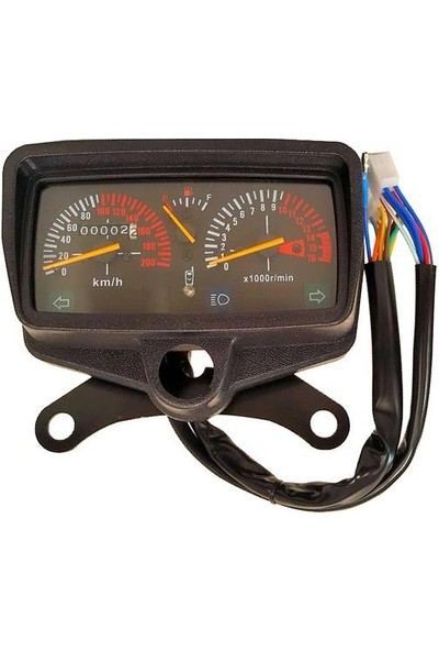 Motolinas Cg Kilometre Saati 200KM Benzin Göstergeli