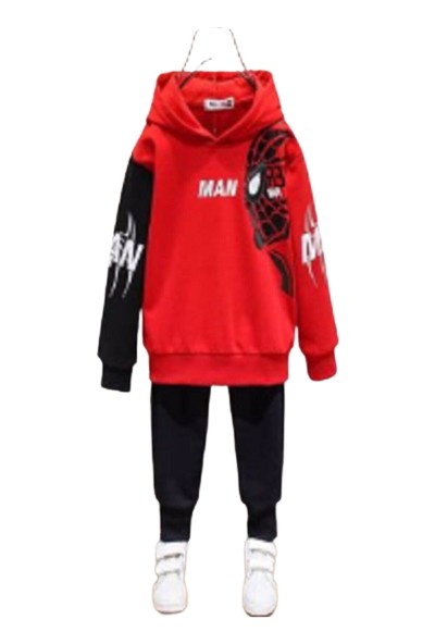 Ümkem Örümcek Adam 2li Takim 3- 10 Yaş Kapşonlu Ümkem Örümcek Adam 2li Takim 3- 10 Yaş Kapşonlu