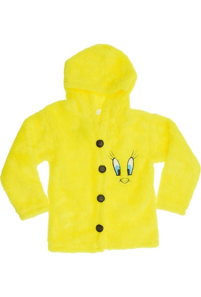 Ana Kuzusu Essa Kız Çocuk Peluş Ceket