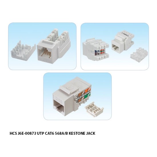 HCS Keystone Jack UTP Cat6 LSA Fiyatı - Taksit Seçenekleri