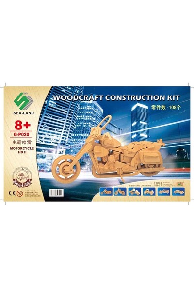 Pazarız 3D Ahşap Puzzle Yapboz Maket Motor Boyanabilir Pazarız 3D Ahşap Puzzle Yapboz Maket Motor Boyanabilir