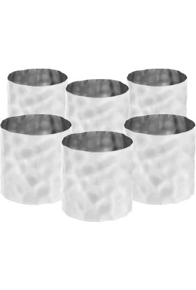 Karaca Home Moroc Peçete Yüzüğü 6'lı Rose Gümüş 4cm Karaca Home Moroc Peçete Yüzüğü 6'lı Rose Gümüş 4cm