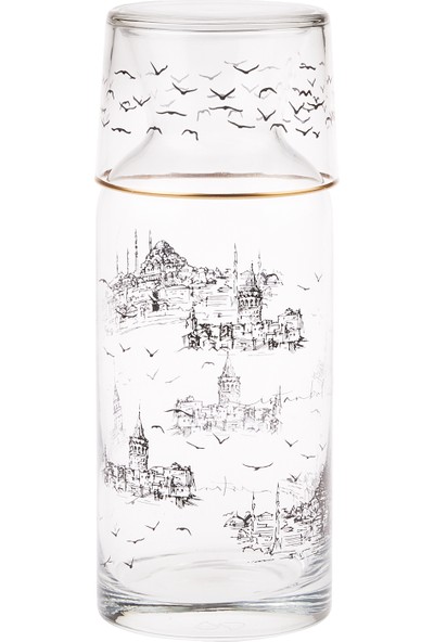 Emsan Istanbul Desen Başucu Sürahisi