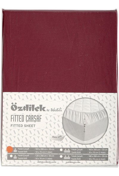 Özdilek Trendy Lastikli Fitted Çarşaf 120X200+30 Özdilek Trendy Lastikli Fitted Çarşaf 120X200+30