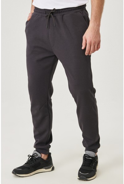 AC&Co / Altınyıldız Classics Standart Fit Beli ve Paçası Lastikli Günlük Rahat Spor Eşofman Altı