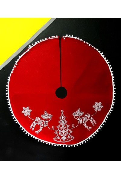 Alışveriş Çok Kolay Ağaç Örtüsü Yılbaşı Desenli (90 cm) Alışveriş Çok Kolay Ağaç Örtüsü Yılbaşı Desenli (90 cm)