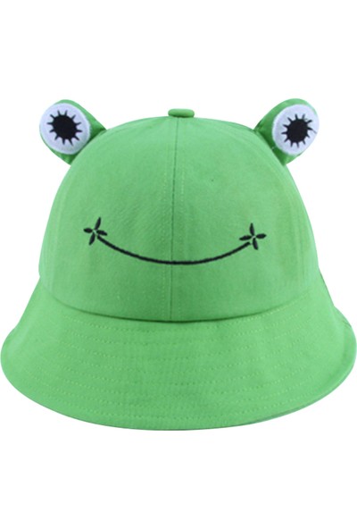 Allure Kova Şapka Nefes Kurbağa Kulakları Nakış Desen Pamuk Froggy Balıkçı Cap Kadınlar Için (Yurt Dışından) Allure Kova Şapka Nefes Kurbağa Kulakları Nakış Desen Pamuk Froggy Balıkçı Cap Kadınlar Için (Yurt Dışından)