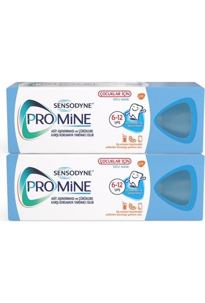 Sensodyne Pronamel Diş Macunu 50 Ml - Çocuklar Için + 2 Adet Sensodyne Pronamel Diş Macunu 50 Ml - Çocuklar Için + 2 Adet