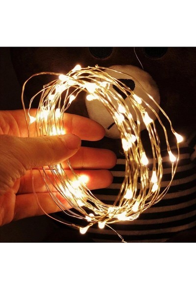 Perlotus Peri LED Dekoratif 5 Metre Pilli Yılbaşı Ağacı Işığı Perlotus Peri LED Dekoratif 5 Metre Pilli Yılbaşı Ağacı Işığı