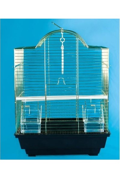 Orijin Muhabbet Kuş Kafesi Altın Sarısı 34,5 x 28 x 46,5 cm Orijin Muhabbet Kuş Kafesi Altın Sarısı 34,5 x 28 x 46,5 cm